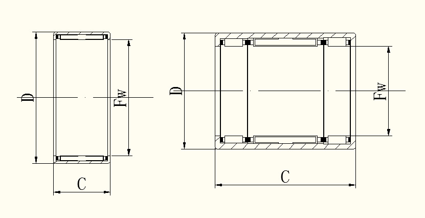 常州轴承厂家 直供单向RC101410英制滚针轴承-阿里巴巴