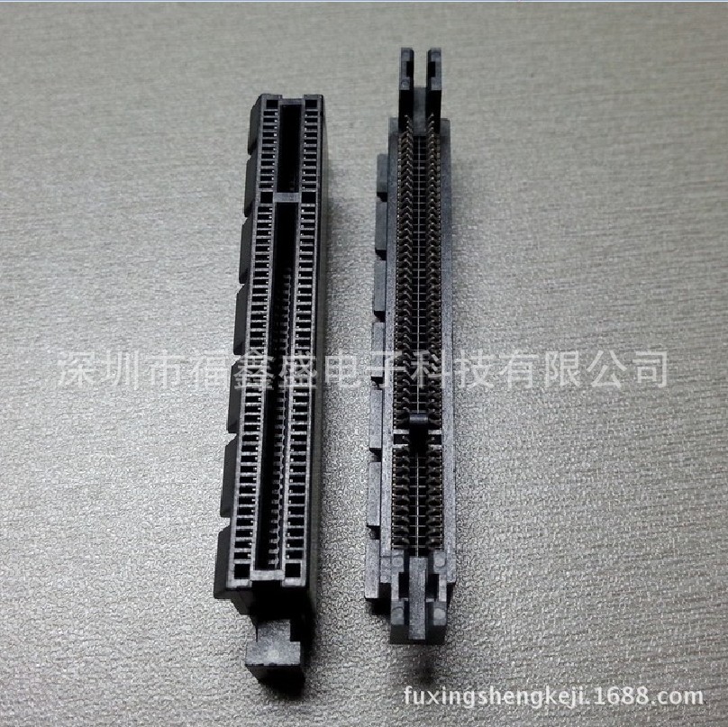 供应MINI PCIE 98P 64P 36P 26传统导柱式 电脑卡槽 金手指插座-阿里巴巴