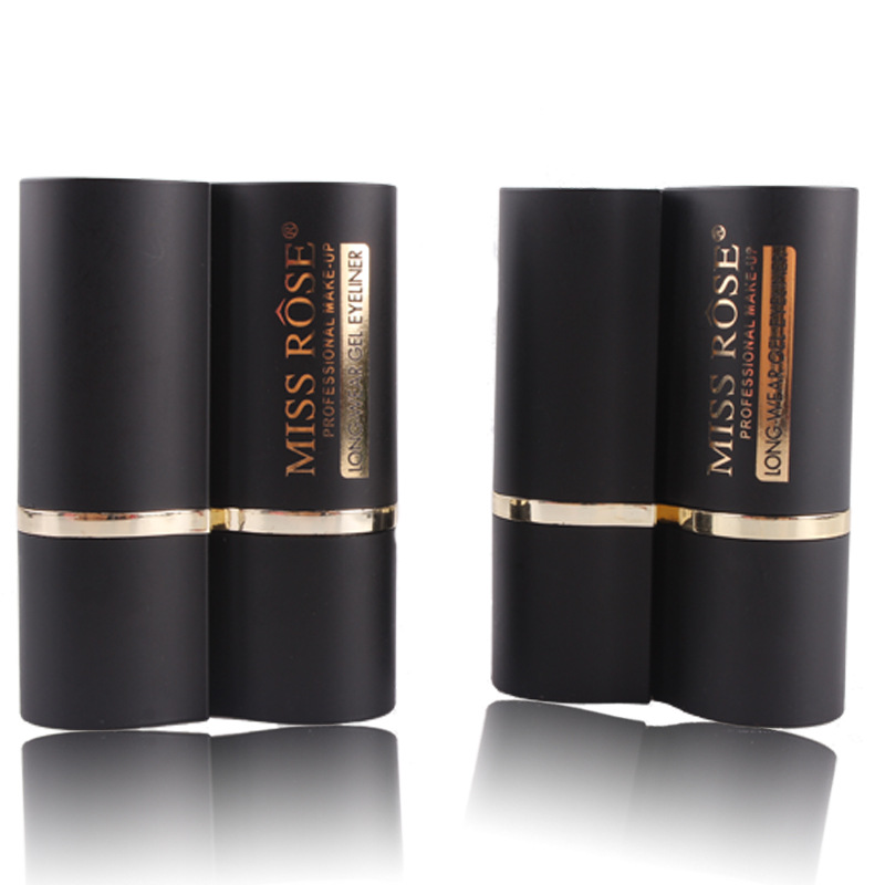 哑黑管眼线膏_中束眼线膏_MISS ROSE金色中束全哑黑管眼线膏 - 阿里巴巴
