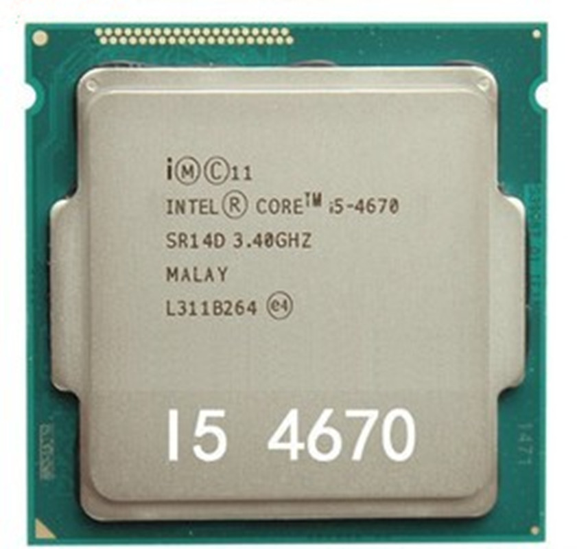 店面三包 酷睿i5 四代4核 6MB i5-4670 台式机 拆机CPU散片-阿里巴巴