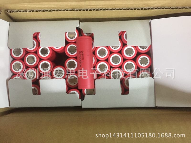 原装三洋 Sanyo 20650 20650A NCR20650A 3100mAh 30A动力电池-阿里巴巴