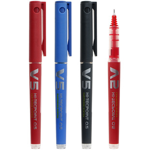 日本百乐PILOT学生文具BXC-V5升级版可换墨胆中性笔走珠笔-阿里巴巴