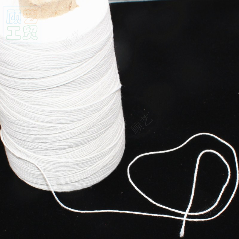 厂家批发大化纤涤棉3股1mm细棉绳 漂白色棉线 500米/卷 小卷包装-阿里巴巴