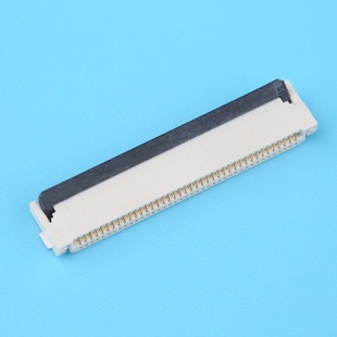 FPC0.5mm间距后锁后掀式双面接贴片高度2.0mmFPC/FFC连接器-阿里巴巴