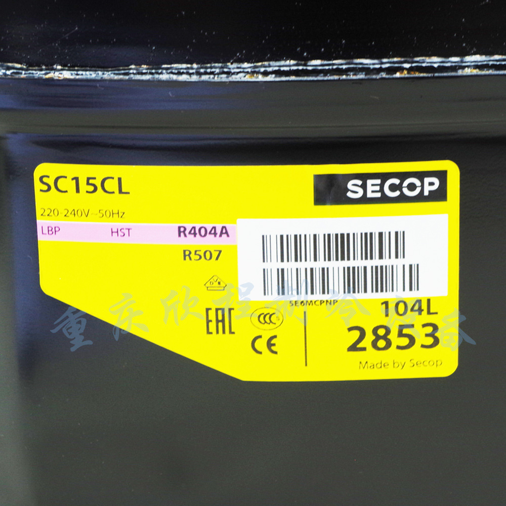 原装丹佛斯思科普压缩机SC15CL 104L2853(1/2匹 375wR404冰箱冷柜-阿里巴巴