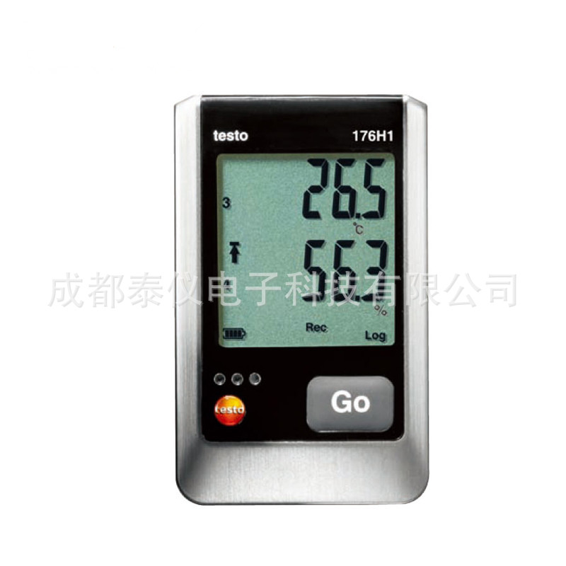 testo 176-H1电子温湿度记录仪 德图4通道可连接2个温湿度探头-阿里巴巴