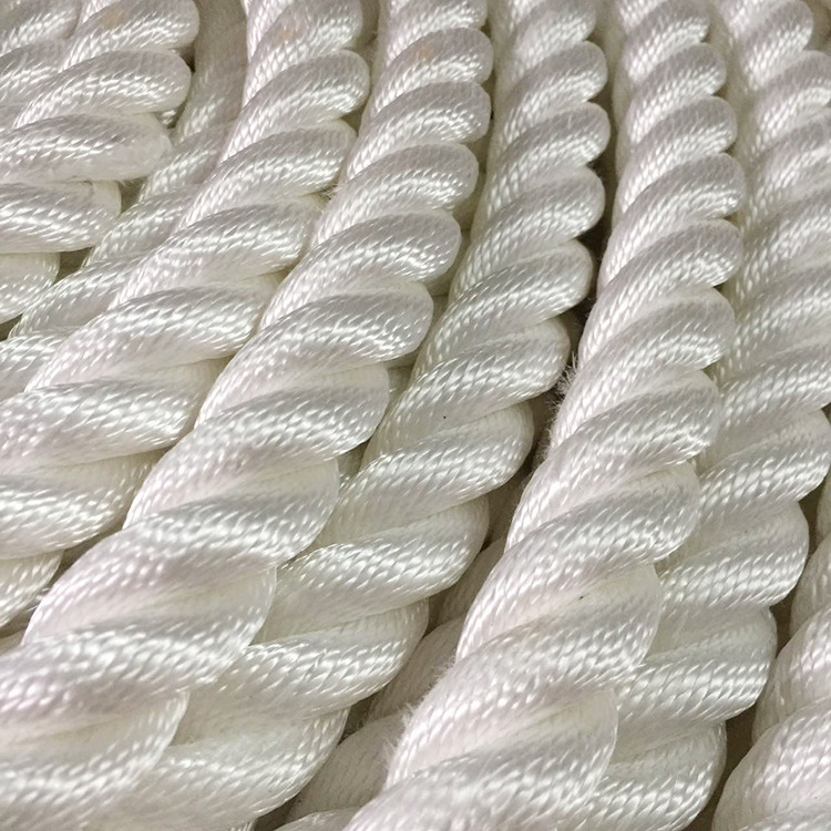 批发耐磨尼龙绳绞制三股船用抛锚尼龙缆绳大棚吊秧绳涤纶绳-阿里巴巴