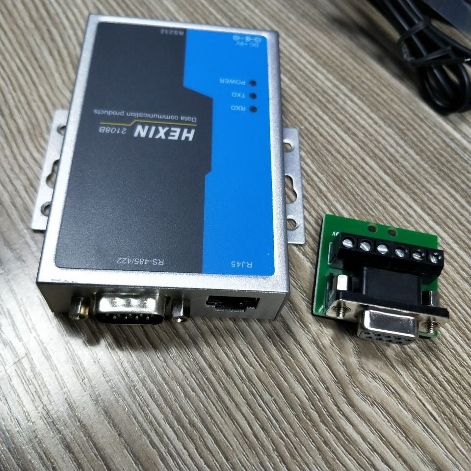 HEXIN 有源232转485转换器 2108B 防雷 防浪涌 6位 工控系统-阿里巴巴