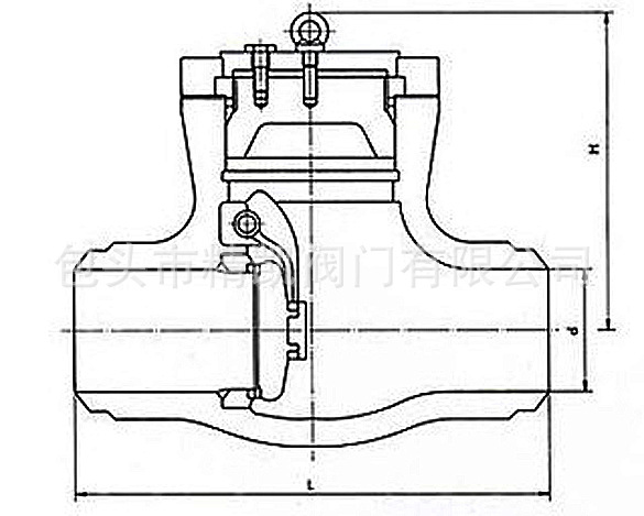电站高压高温阀 H64H H64Y-160C/200/250C高压锻造焊接止回阀-阿里巴巴