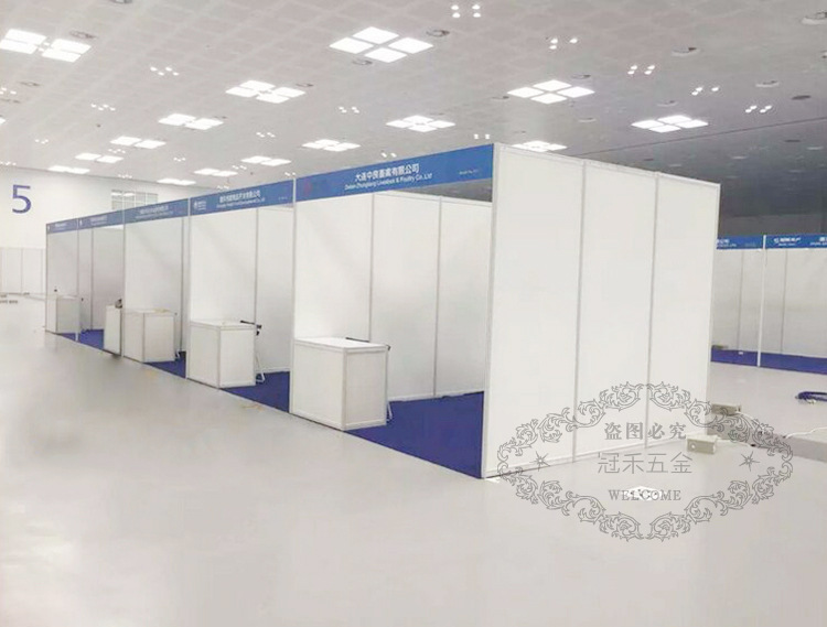 国际展会专用摊位 3*3标准展位 八棱柱标摊展架 会展摊位搭建铝材-阿里巴巴