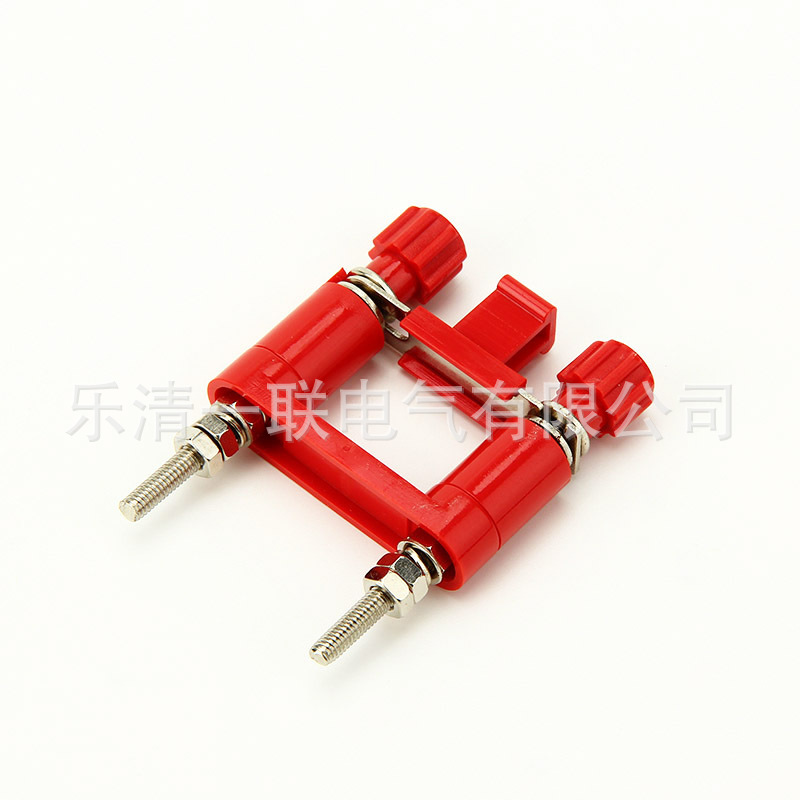 JL1-2红色连接片高压柜安装屏用切换片JL1-2.5/2保护压板接线端子-阿里巴巴