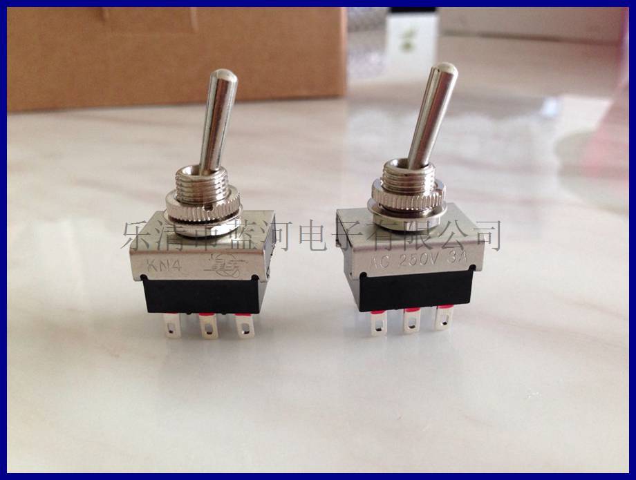 高质量 星宇 钮子开关 KN4-202 六脚两档 8MM孔径 KN4-2*2-阿里巴巴