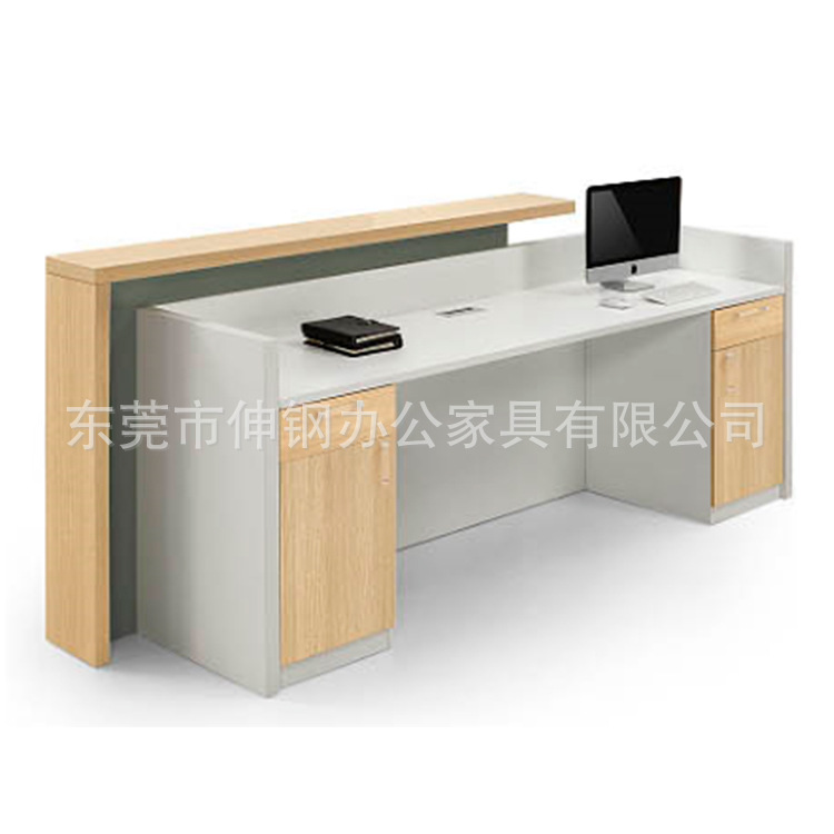 简约时尚办公前台 屏風位挡板式接待桌台厂家直销 东莞办公家具-阿里巴巴