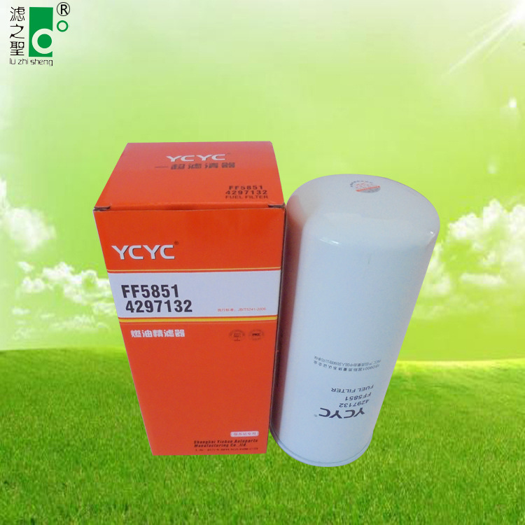 滤清器厂家 FF5851滤之圣 燃油滤芯4297132 徐工XD132压路机-阿里巴巴