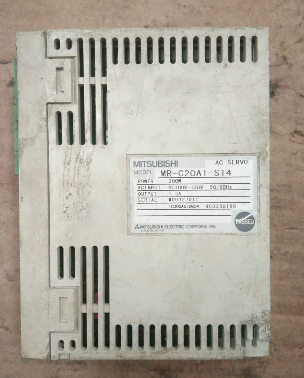 二手三菱伺服驱动 MR-C20A1-S14 询价-阿里巴巴