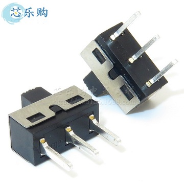 拨动开关SS12D10G5 SS-12D10 2档3脚 柄高5MM 3A/250V 滑动开关-阿里巴巴