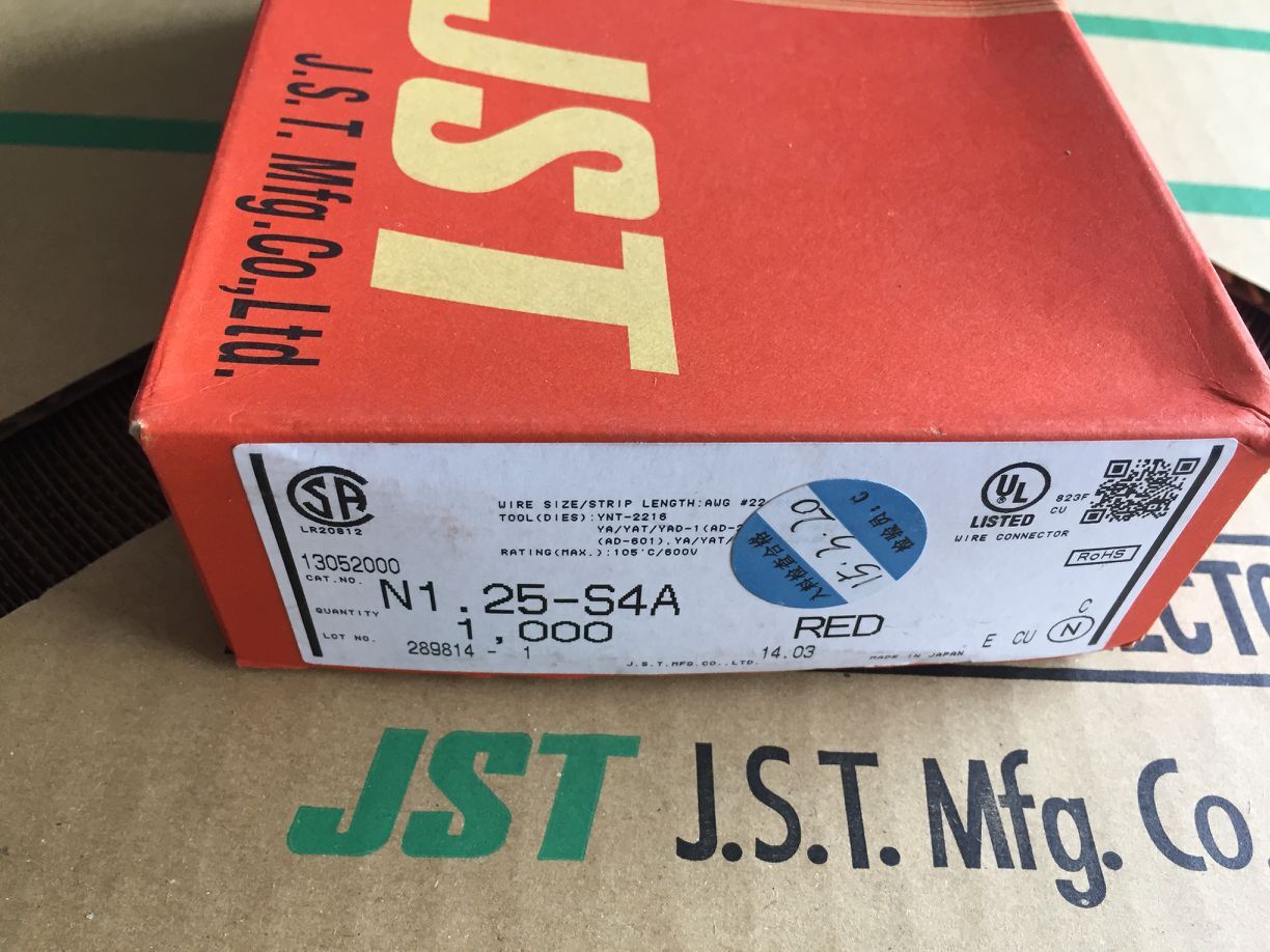 现货供应 JST N1.25-S4A (RED)-阿里巴巴