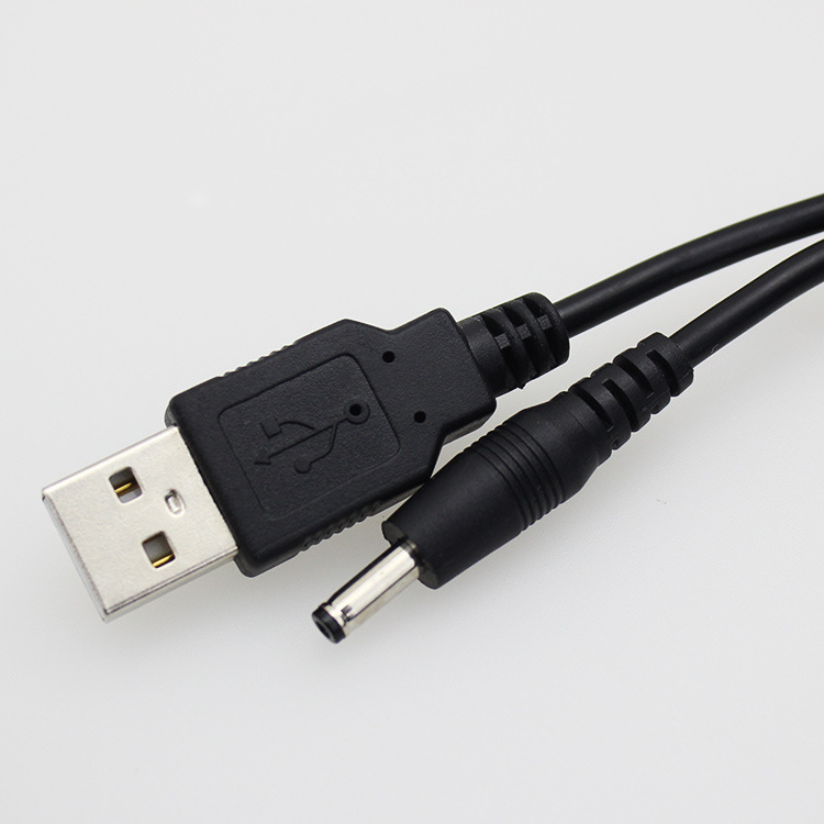 usb转DC3.5充电线 3.5*1.35圆孔插头电源线 led玩具连接线-阿里巴巴