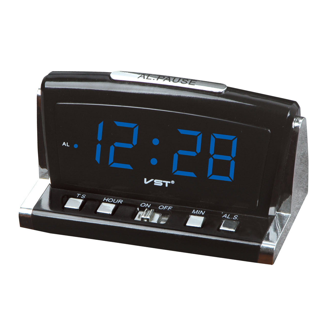 VST718 LED CLOCK ，LED闹钟，LED钟，插电发光钟 数码钟-阿里巴巴