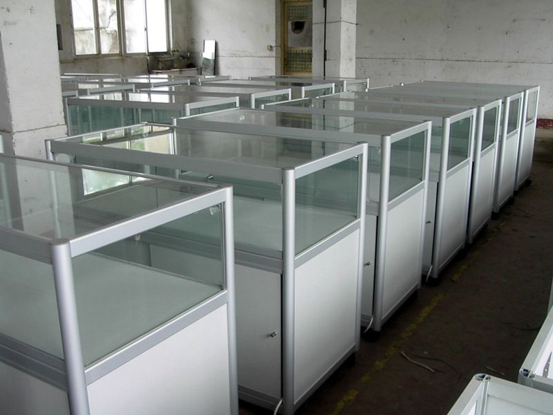 精 品模型玻璃柜台 珠宝手机产品展柜饰品陈列柜 香烟展示柜定 做-阿里巴巴