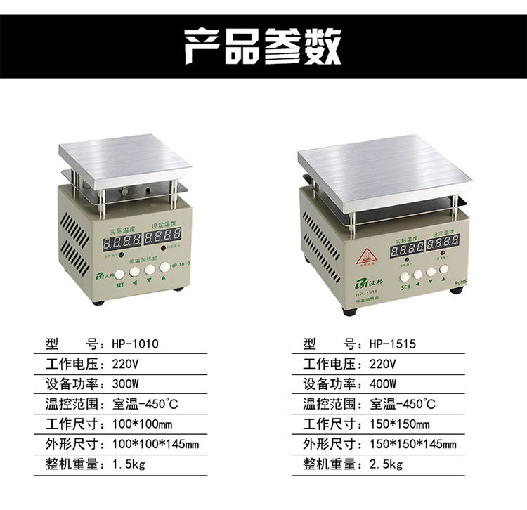 汉邦加热台预热平台HP-2020 HP-2525 HP-3030 HP3620 HP4030 1010-阿里巴巴