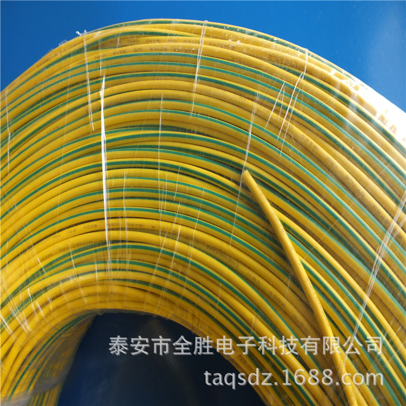 厂家供应 1015 18awg黄绿双色电子线 黄绿接地线 24# 黄绿电子线-阿里巴巴