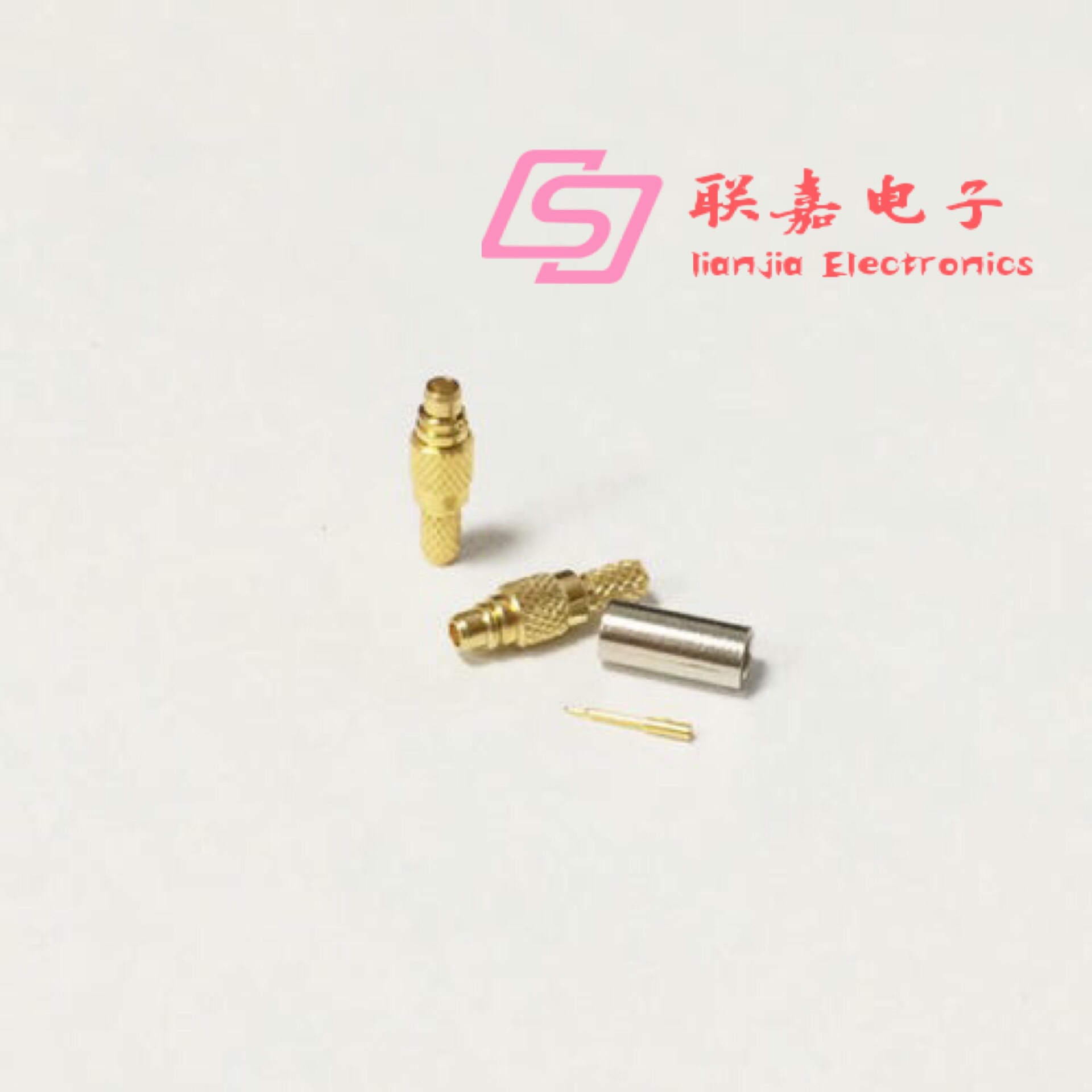 射频连接器MMCX直公头接50-1.5馈线电缆RG316 RG174 LMR100-阿里巴巴