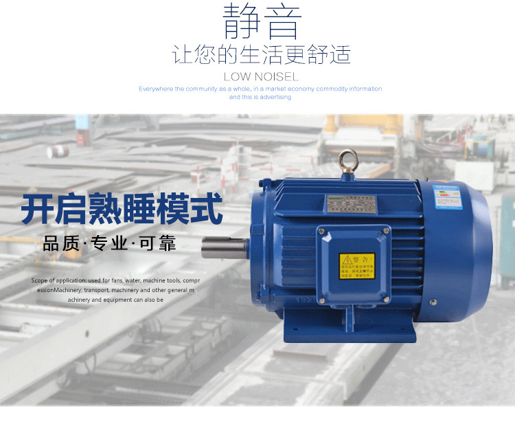 朗博电机Y2-225S-4极37KW电机y系列三相异步电动机卧式motor马达-阿里巴巴