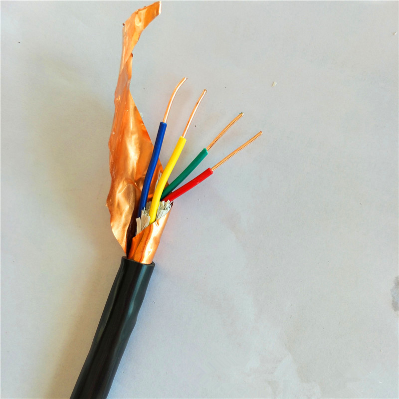 ZR-KVVP2-4*4阻燃铜带屏蔽控制电缆 纯铜屏蔽信号电缆 厂家批发-阿里巴巴