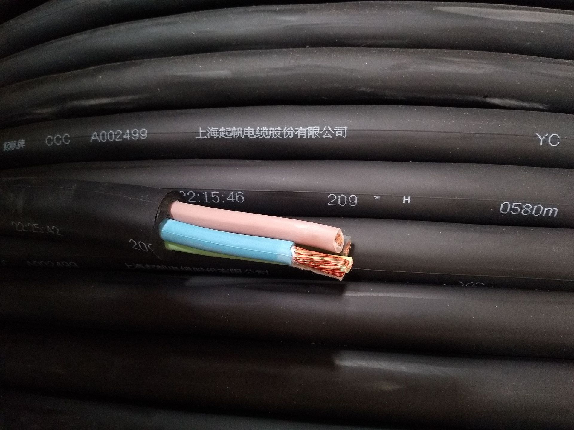 起帆防水电缆YC3*35+2*10 3*35+2*16 YCW3*35+1四芯五芯橡套电缆-阿里巴巴