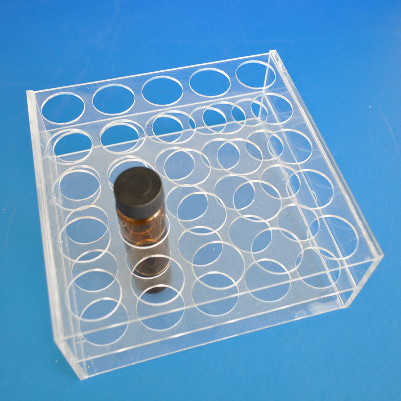 有机玻璃样品瓶架 孔径29mm 25孔 可放20 30 40 50 60ml玻璃瓶-阿里巴巴