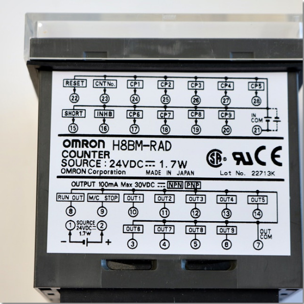 欧姆龙H8BM-RA H8BM-RAD 多功能计数器DC24V全新原装正品-阿里巴巴