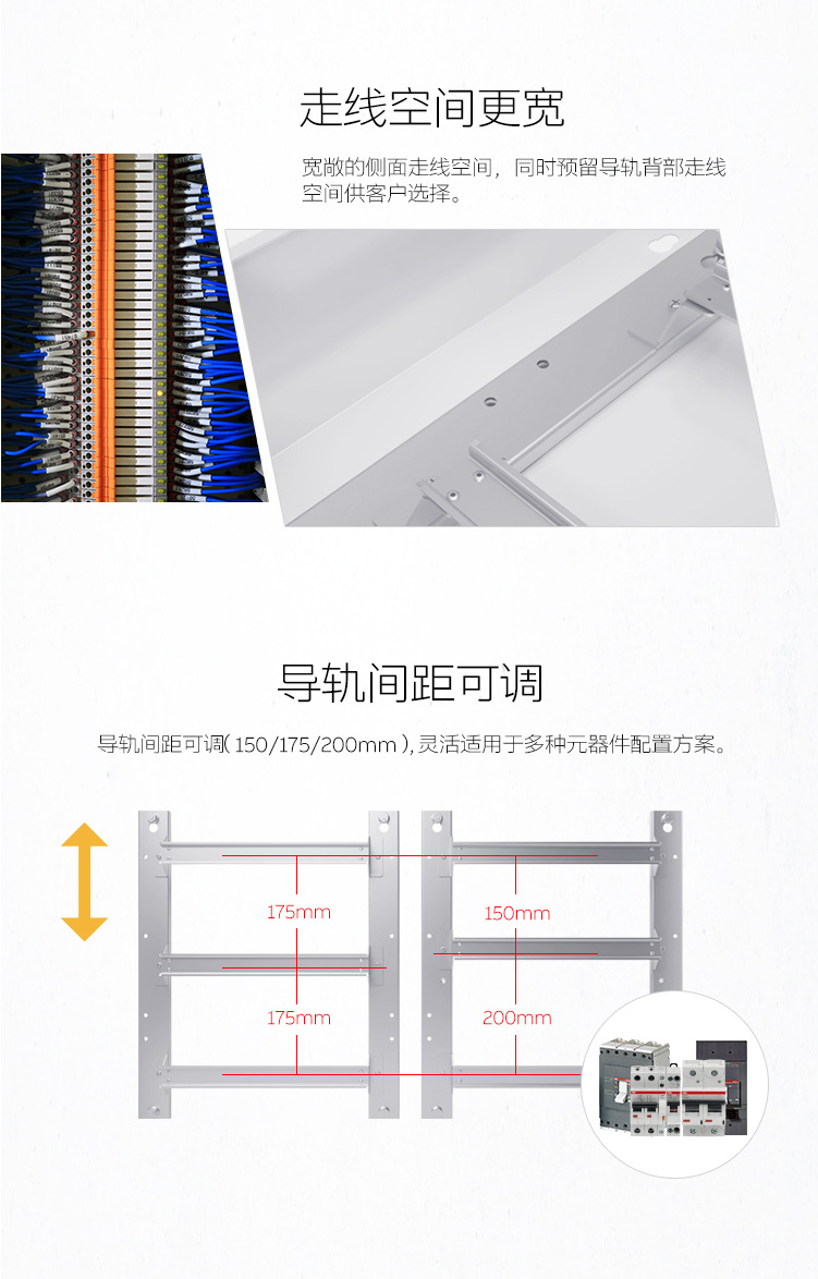 ABB MCU系列配电箱面板MCU-B1×18P;10223212-阿里巴巴