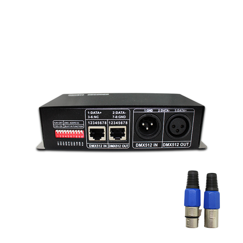 厂家直销3通道DMX512解码器DMX512控制器RGB控制器DMX512主控台-阿里巴巴