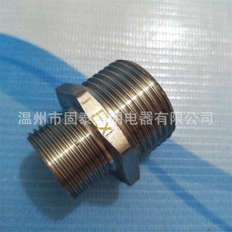 不锈钢防爆管接头BGJ-G1/2 G3/4防爆对丝 防爆管箍 4分6分1寸DN20-阿里巴巴