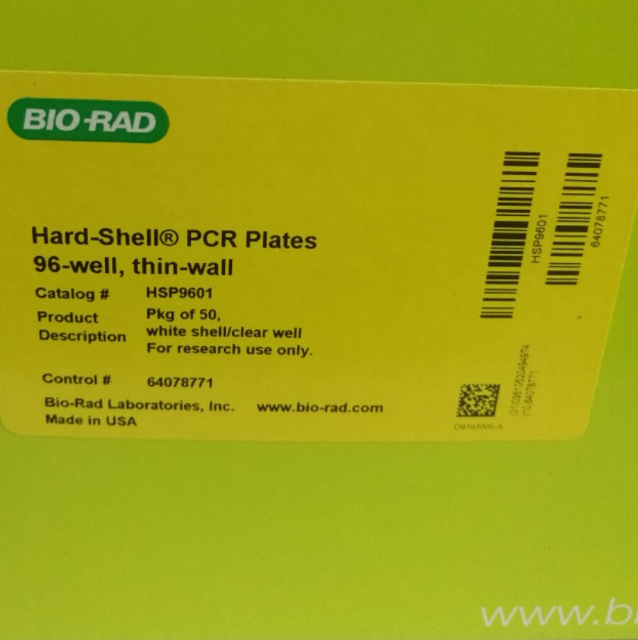 BIO-RAD 全裙边96孔板 伯乐PCR反应板 HSP9601 50个/盒 现货-阿里巴巴