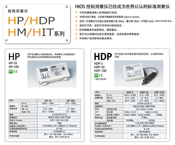 日本好握速Hios扭矩测量仪HP/HDP/HM/HIT系列-阿里巴巴