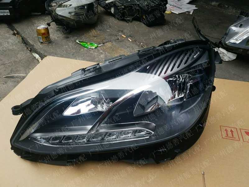 奔驰212 E200 E260 E280 E300 E350前大灯 前照灯 升级低配改高配-阿里巴巴