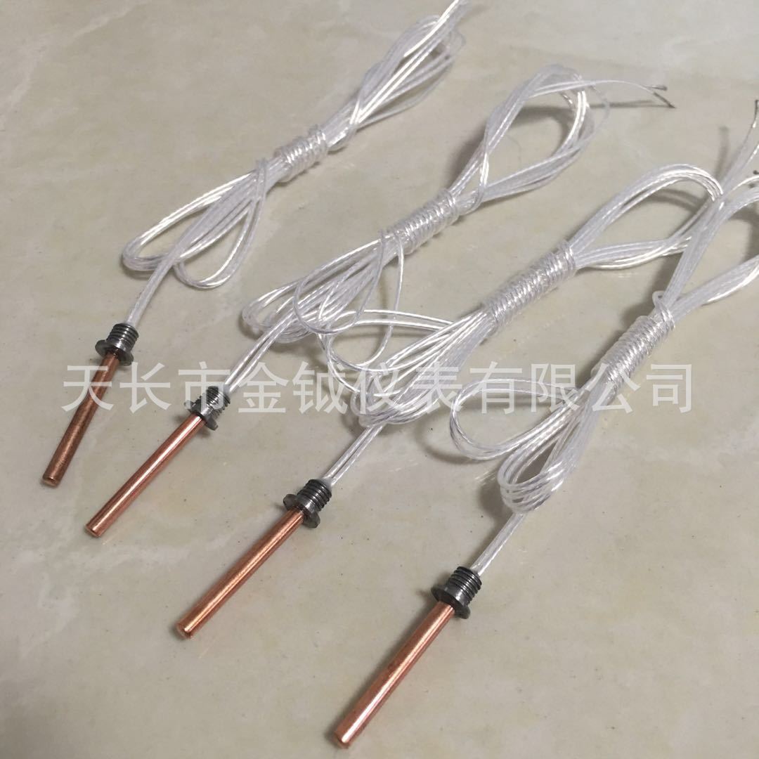 CU50铜电阻温度传感器 铂热电阻 感温元件 高精度测温探头-阿里巴巴