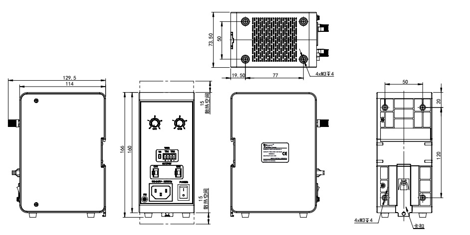 奥普特 OPT OPT-AP1024F-2 光源控制器-阿里巴巴
