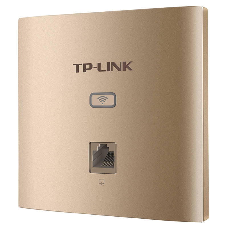 TP-LINK86型入墙式面板无线AP TL-AP450I-PoE wifi覆盖450M香槟金-阿里巴巴