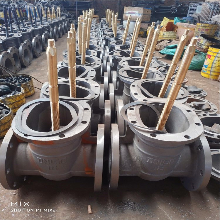 手动Z41T-10铜芯手动闸板阀排污消防水阀门DN150铸铁楔式闸阀-阿里巴巴