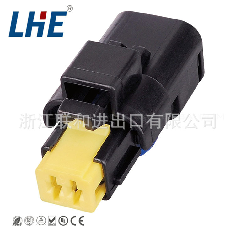 211PC022S0049 1.5系列 国产件 黑色2Pin母壳 汽车连接器-阿里巴巴