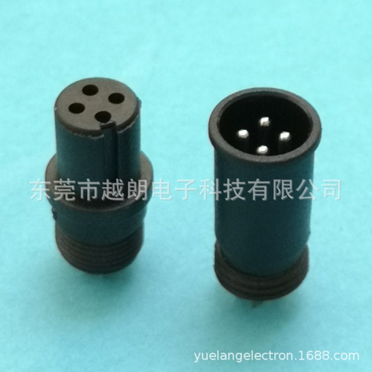 适用于宝马头大5pin公头凸槽插头汽车宝马5P母座宝马头防水端子座-阿里巴巴