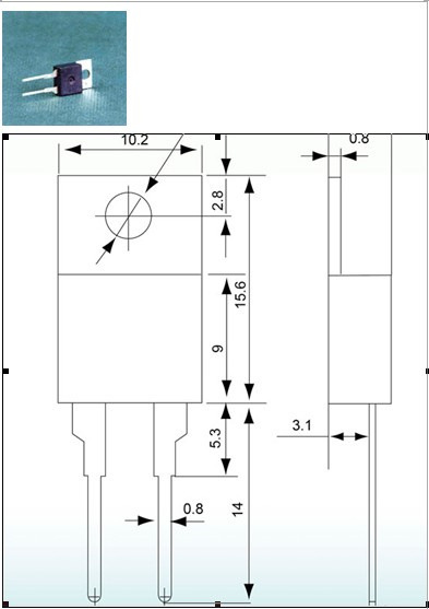 KSD-01F 温控开关 JUC-31F TO-220 温度开关 D80 常闭 80度 80°C-阿里巴巴