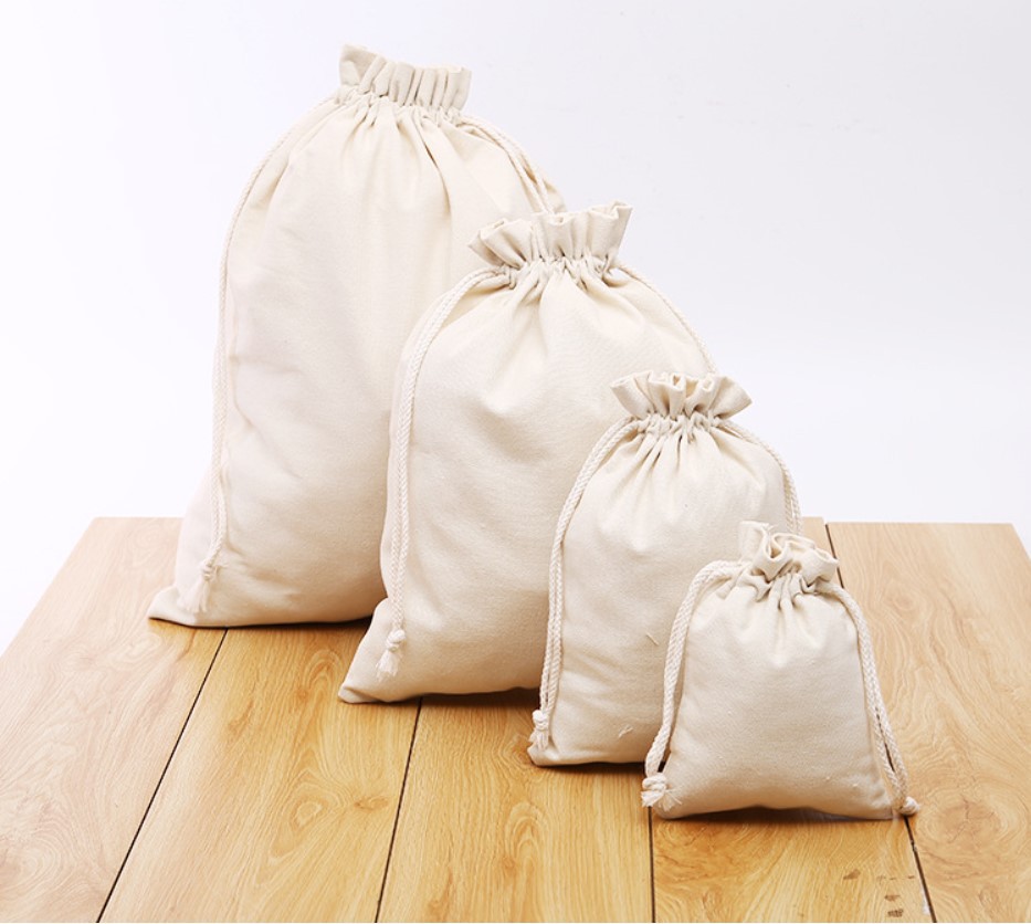 厂家直销全棉帆布袋抽绳袋印花棉麻抽拉绳收纳袋广告礼品袋束口袋-阿里巴巴
