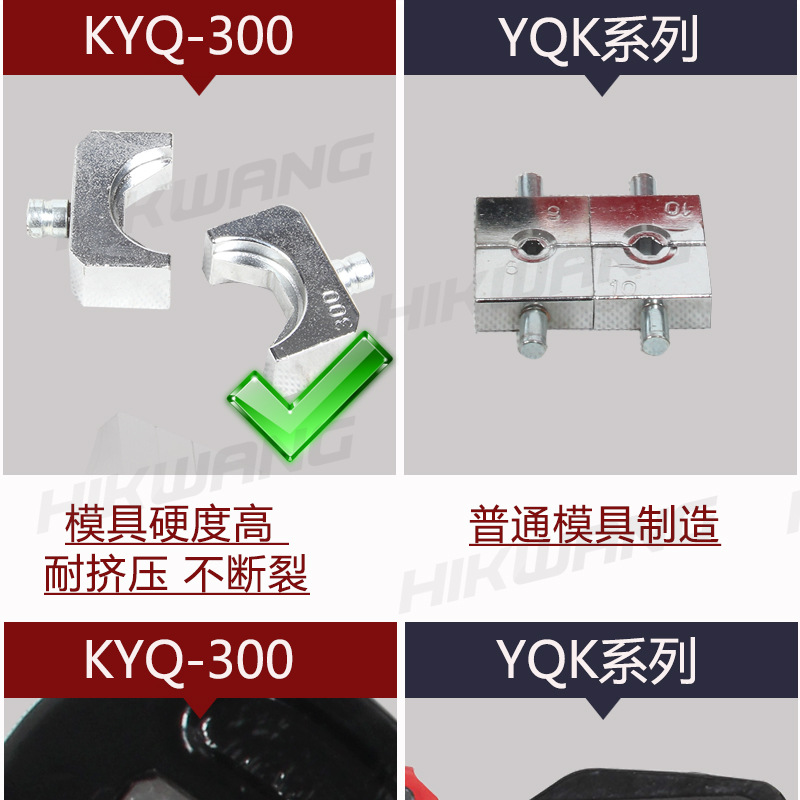 一体式液压压线钳100kn出力液压电缆钳 kyq-300小型迷你快速厂家-阿里巴巴