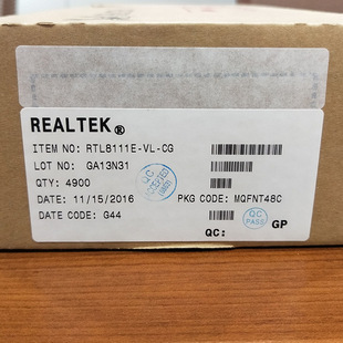 RTL8111E-VL-CG 千兆网卡芯片电子元器件配单 全新原装QFN48-阿里巴巴