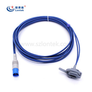 飞利浦M3 MP5 MP80 VM4 VM6新生儿包裹式血氧探头,1米,M1193A-阿里巴巴