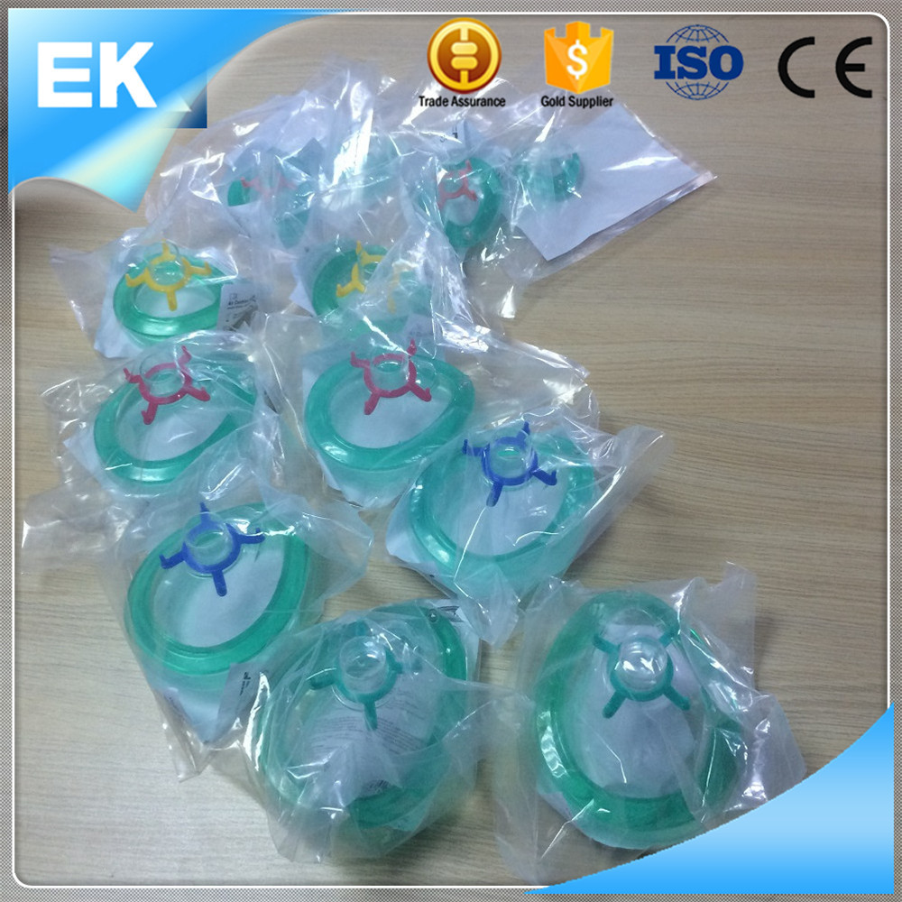 K100206 一次性非PVC双色麻醉面罩 出口-阿里巴巴